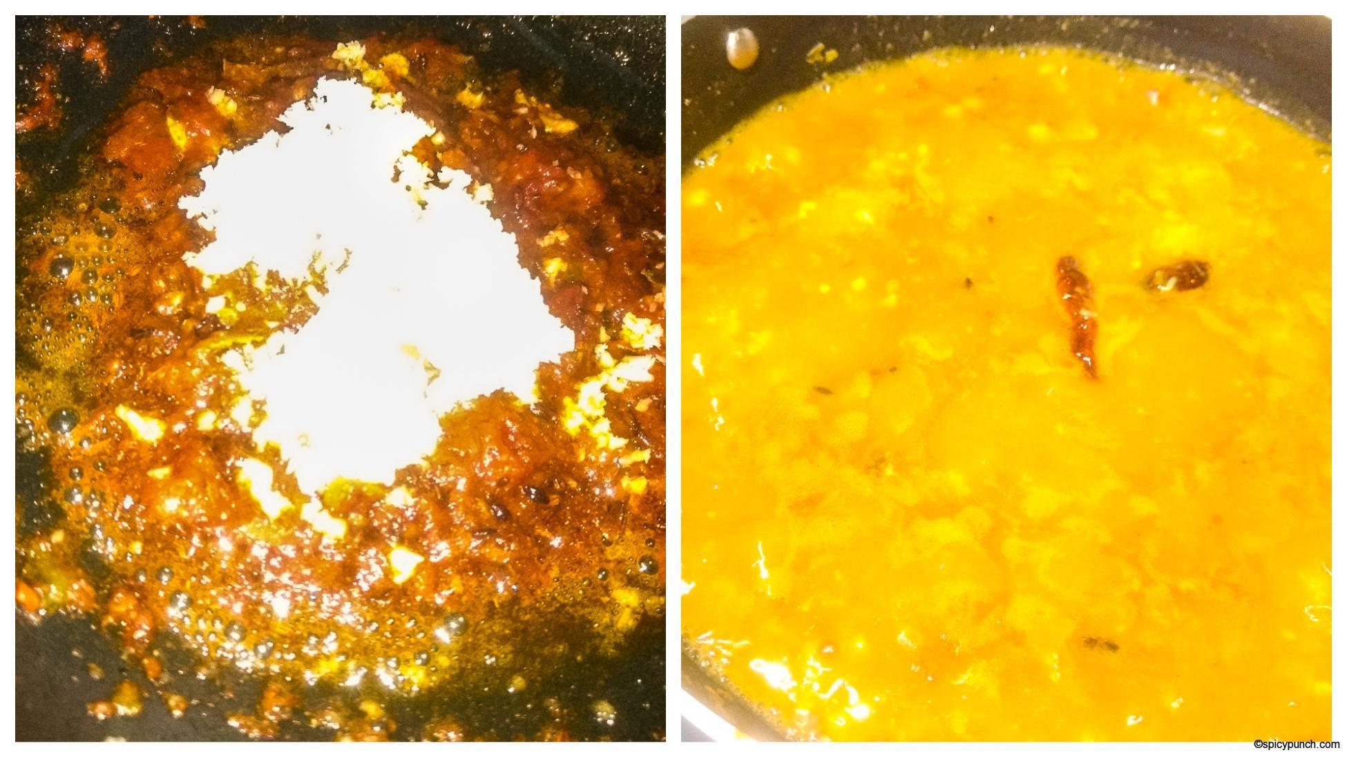 cholar dal recipe - bengali style niramish chana dal