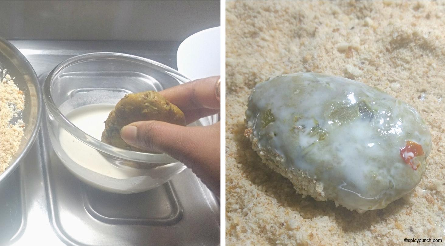 mochar chop recipe | banana blossom cutlet recipe