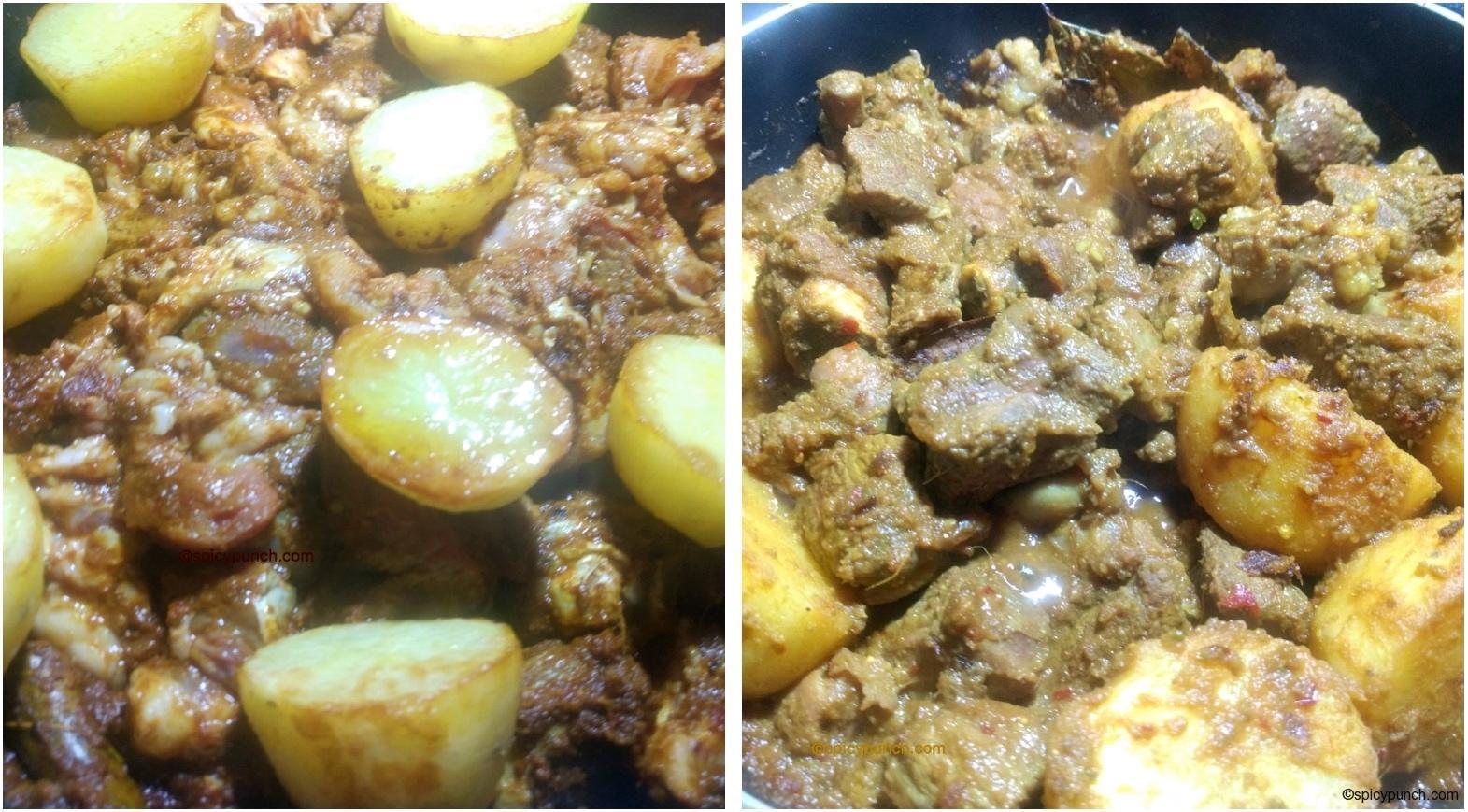 Mutton Kosha or Kosha Mangsho Recipe