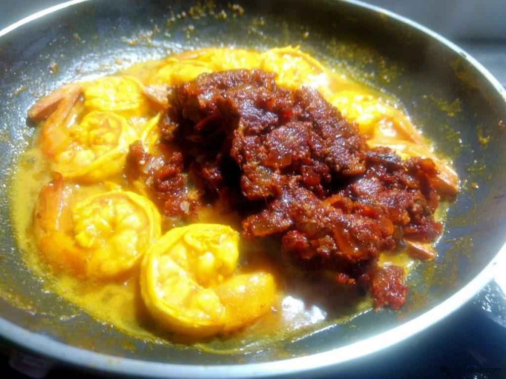 prawn ghee roast recipe | how to make mangalore style prawn ghee roast