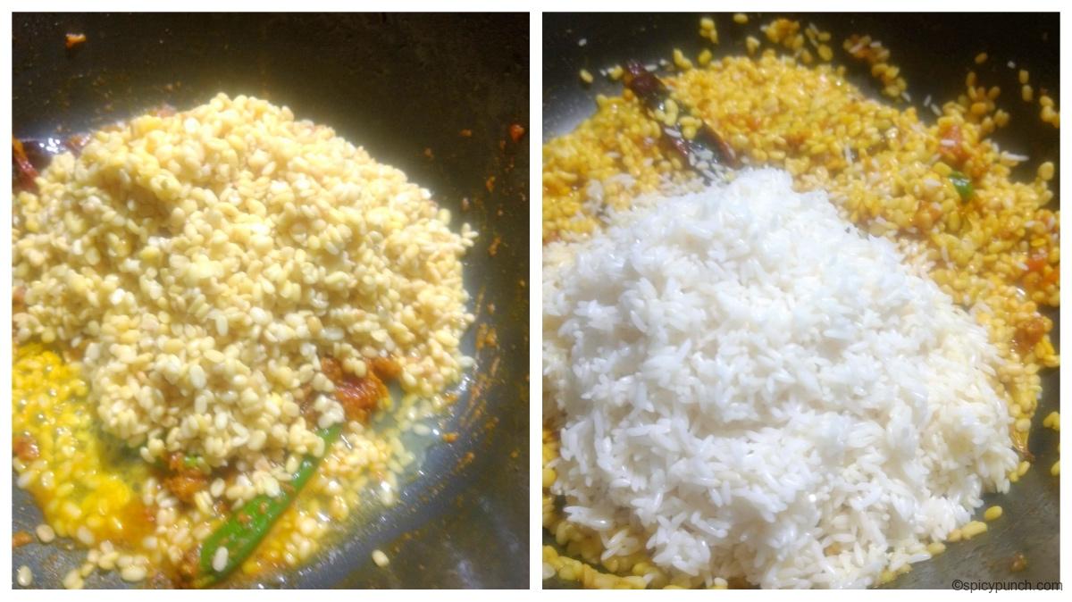Bhoger khichuri recipe | Niramish Bengali moong dal khichdi bhog