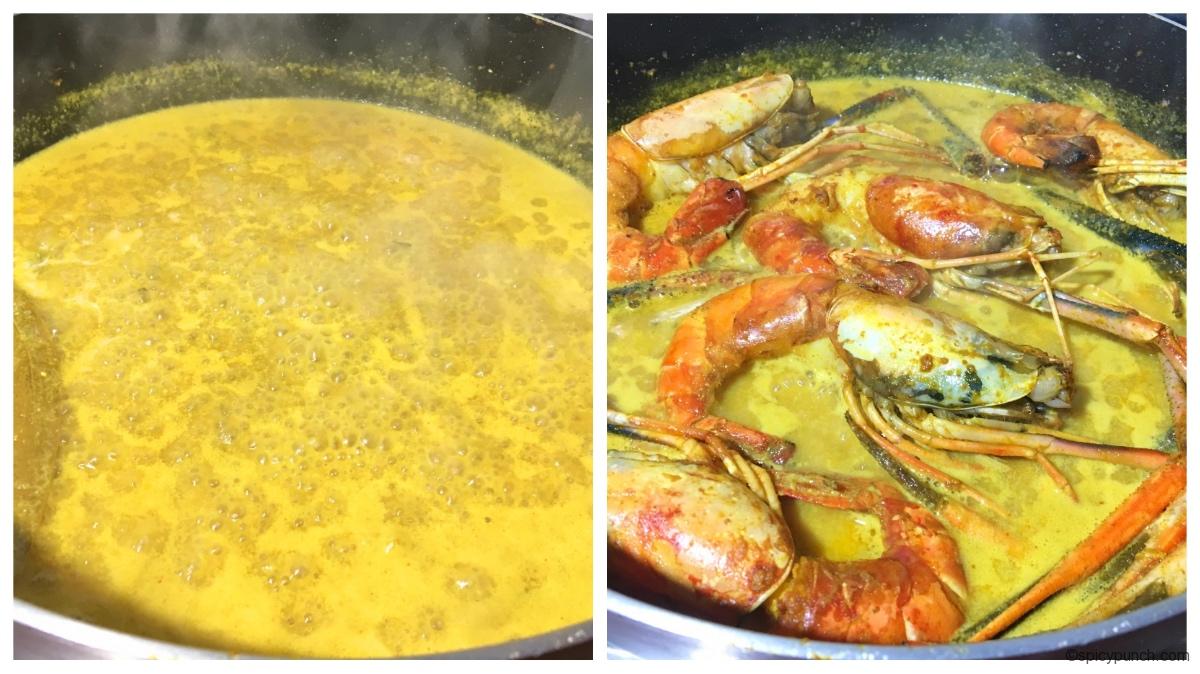 chingri macher malai curry recipe | Bengali prawn malaikari