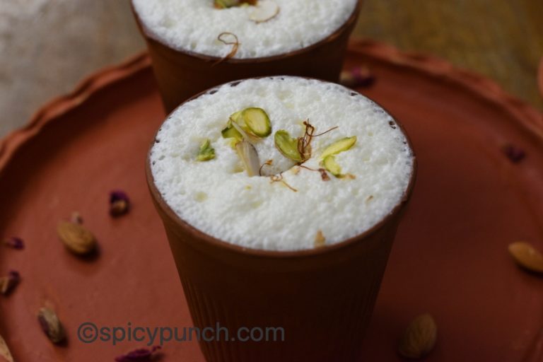 Lassi recipe | Punjabi style sweet lassi recipe - spicypunch