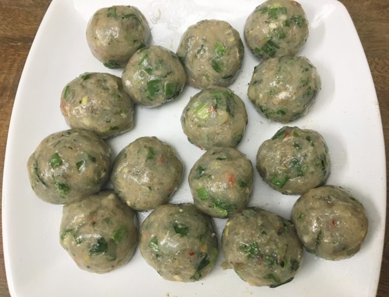 Prawn balls recipe | shrimp ball recipe | how to make fried prawn balls