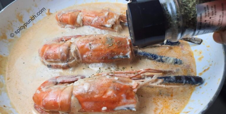 Creamy jumbo prawn recipe- a quick & easy recipe of giant shrimp