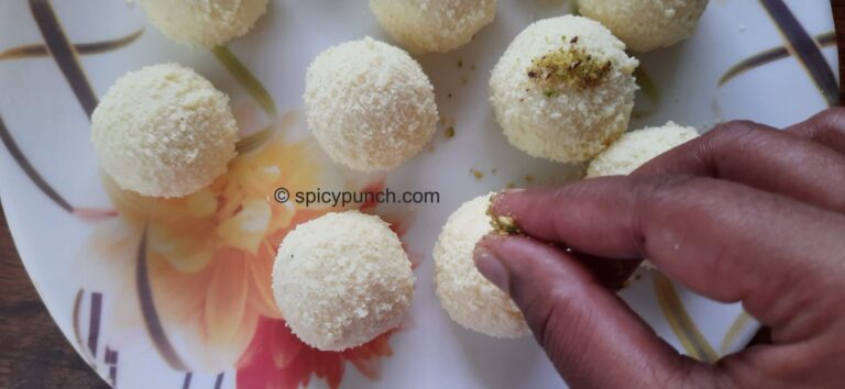 Kacha Golla - a delicious Bengali Sandesh recipe - Spicy punch