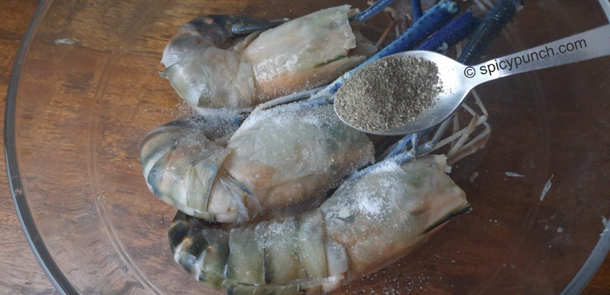 Creamy jumbo prawn recipe- a quick & easy recipe of giant shrimp