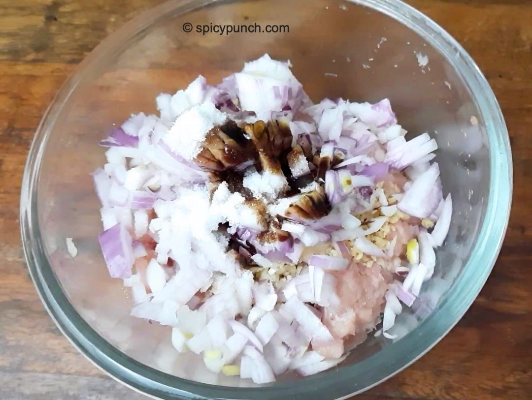 How to make chicken steamed momos recipe step by step