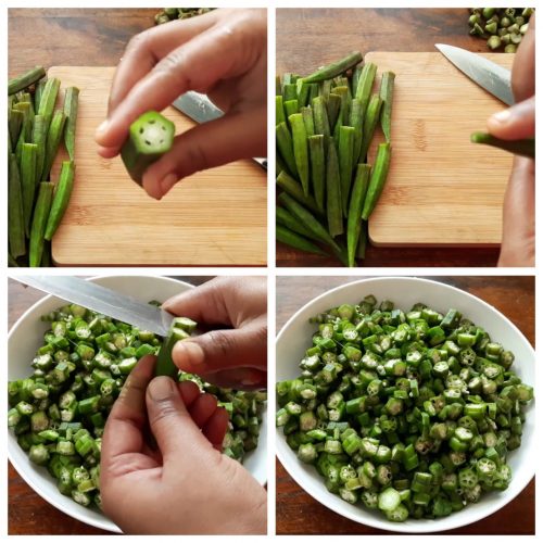 crispy bhindi fry - a simple recipe of kurkuri bhindi - Spicypunch