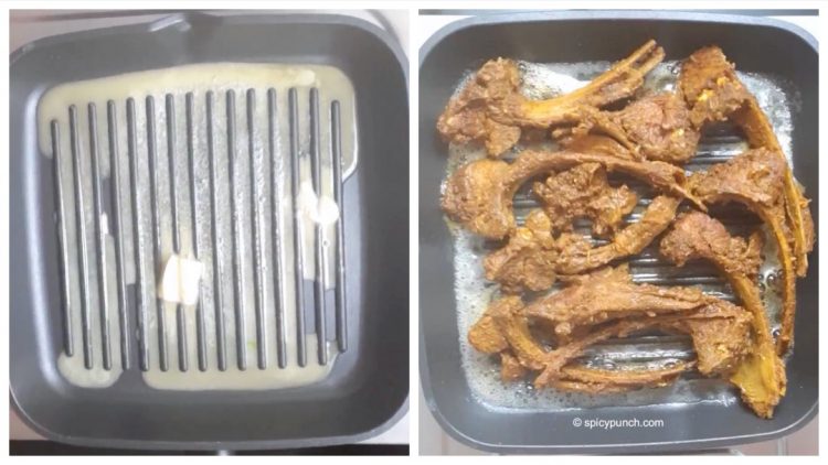 Mutton chops fry recipe with step by step pictures - Spicy punch
