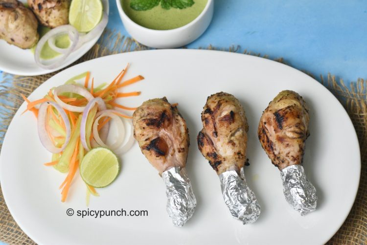 Tangdi kabab recipe - restaurant style malai tangri kabab