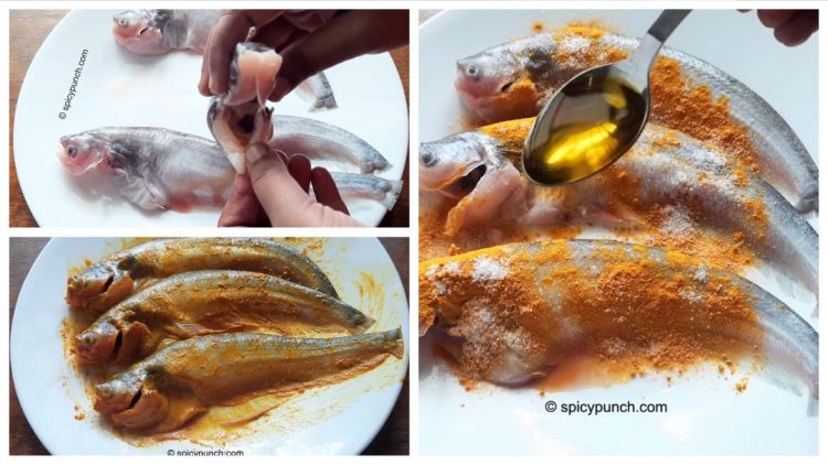 Pabda macher shorshe jhal - a bengali mustard fish curry recipe