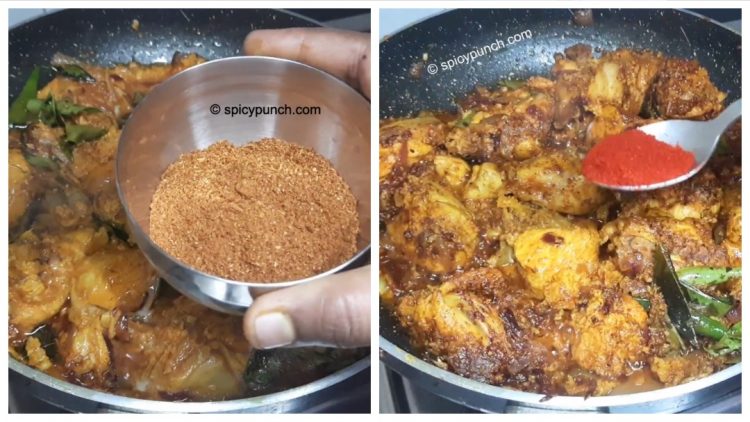 Guntur chicken recipe - Dry Guntur chicken Andhra restaurant style