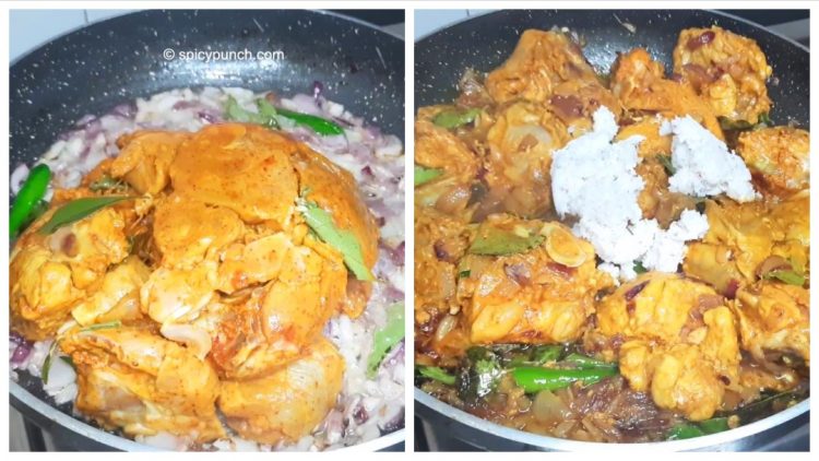 Guntur chicken recipe - Dry Guntur chicken Andhra restaurant style