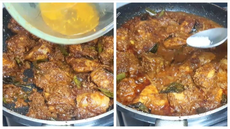 Guntur chicken recipe - Dry Guntur chicken Andhra restaurant style