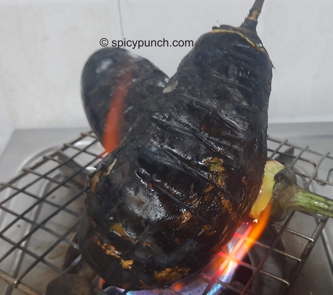 Begun pora recipe (Bengali Begun bhorta | Baingan ka chokha)