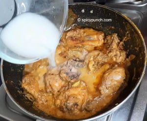 Dahi Chicken recipe - Bengali Doi Murgi recipe