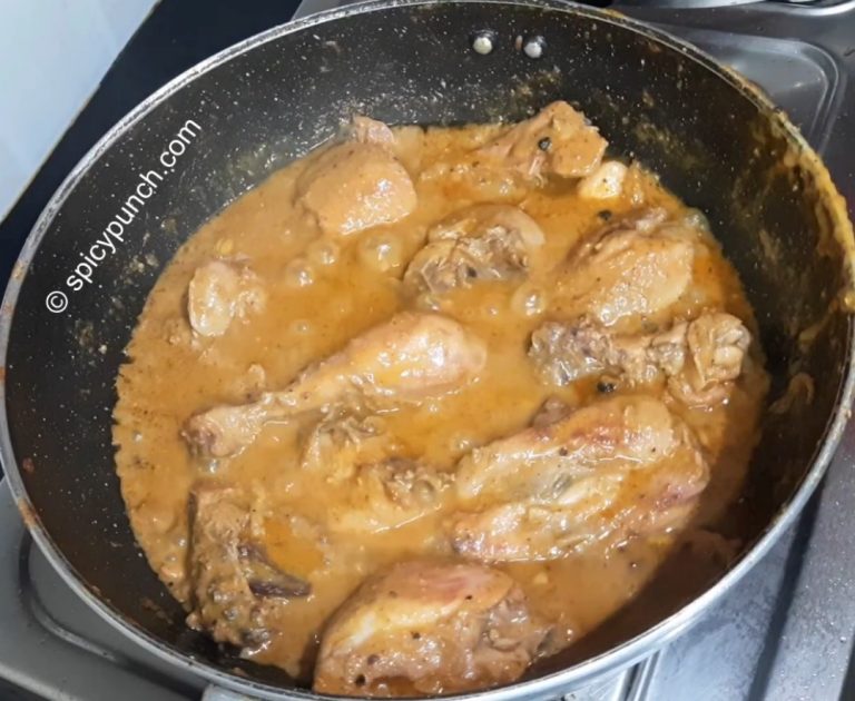 Dahi Chicken recipe - Bengali Doi Murgi recipe