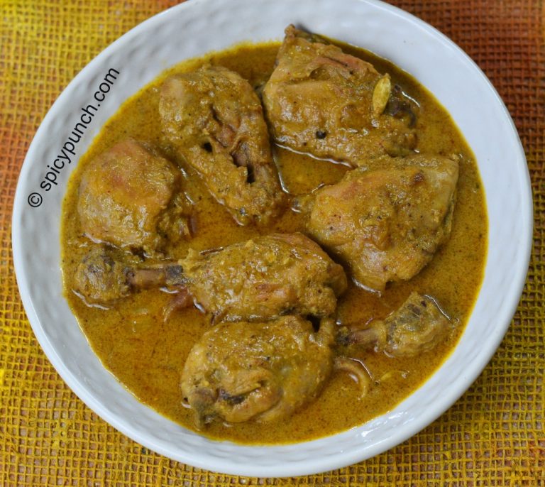 Dahi Chicken recipe - Bengali Doi Murgi recipe