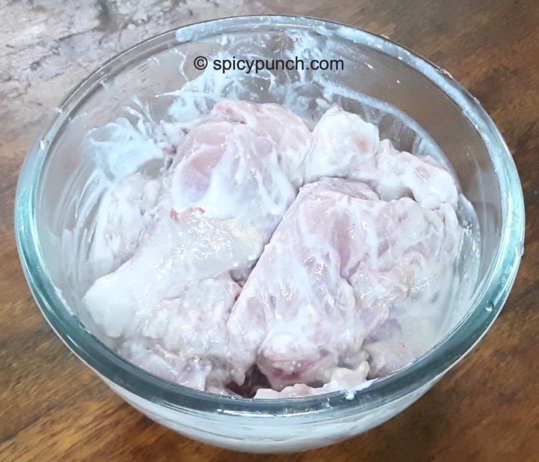 Dahi Chicken recipe - Bengali Doi Murgi recipe