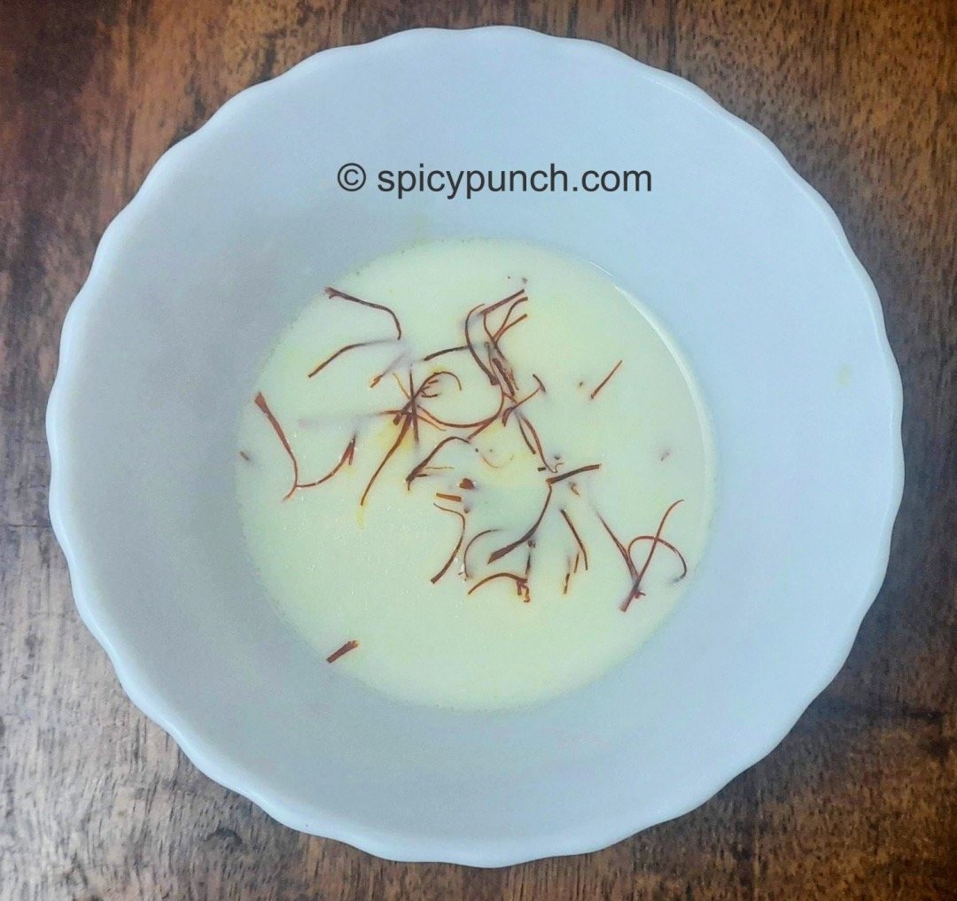 Kesar Peda recipe - Traditional Indian dessert for Holi and Diwali