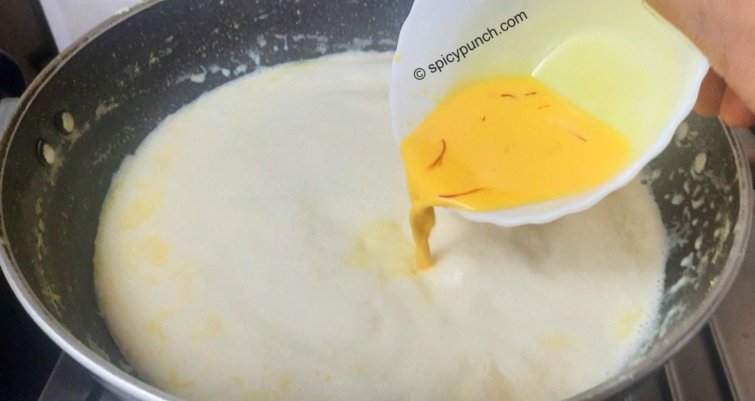 Kesar Peda recipe - Traditional Indian dessert for Holi and Diwali