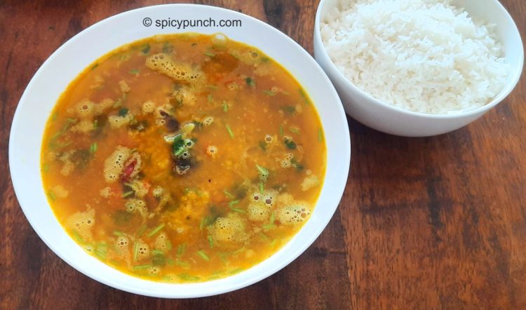Bengali masoor dal (musur dal/musurir dal) recipe for rice
